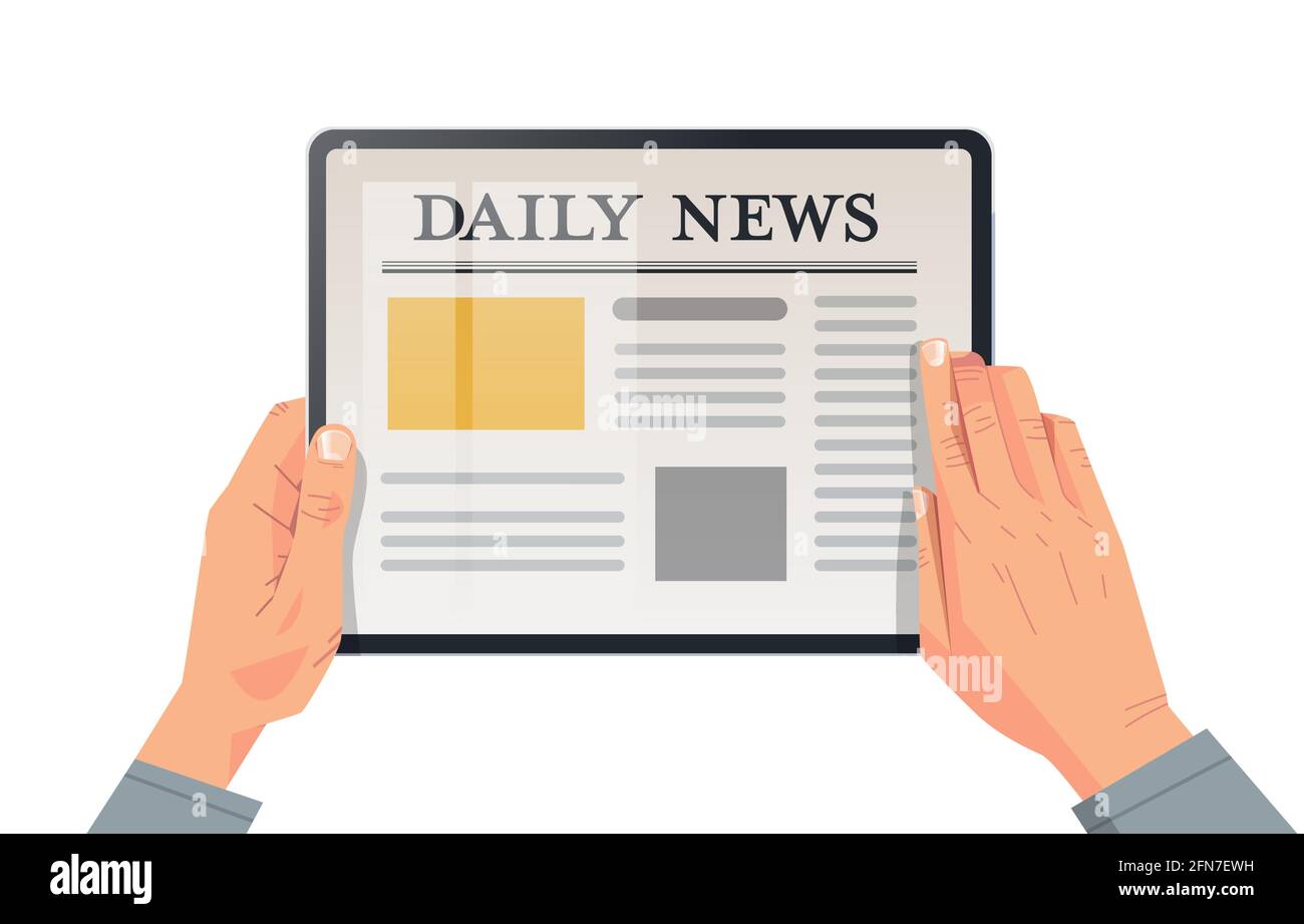 News articles Stock Vector Images - Alamy