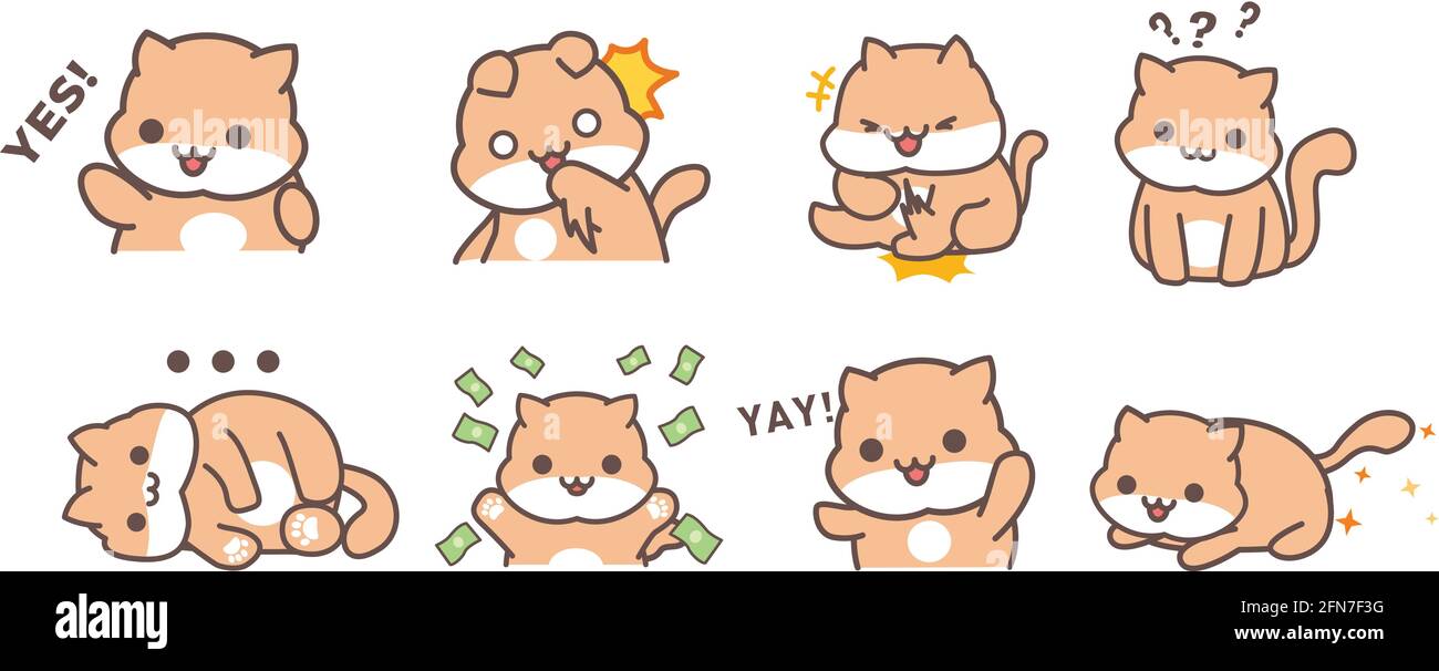 Garfield cat Stock Vector Images - Alamy