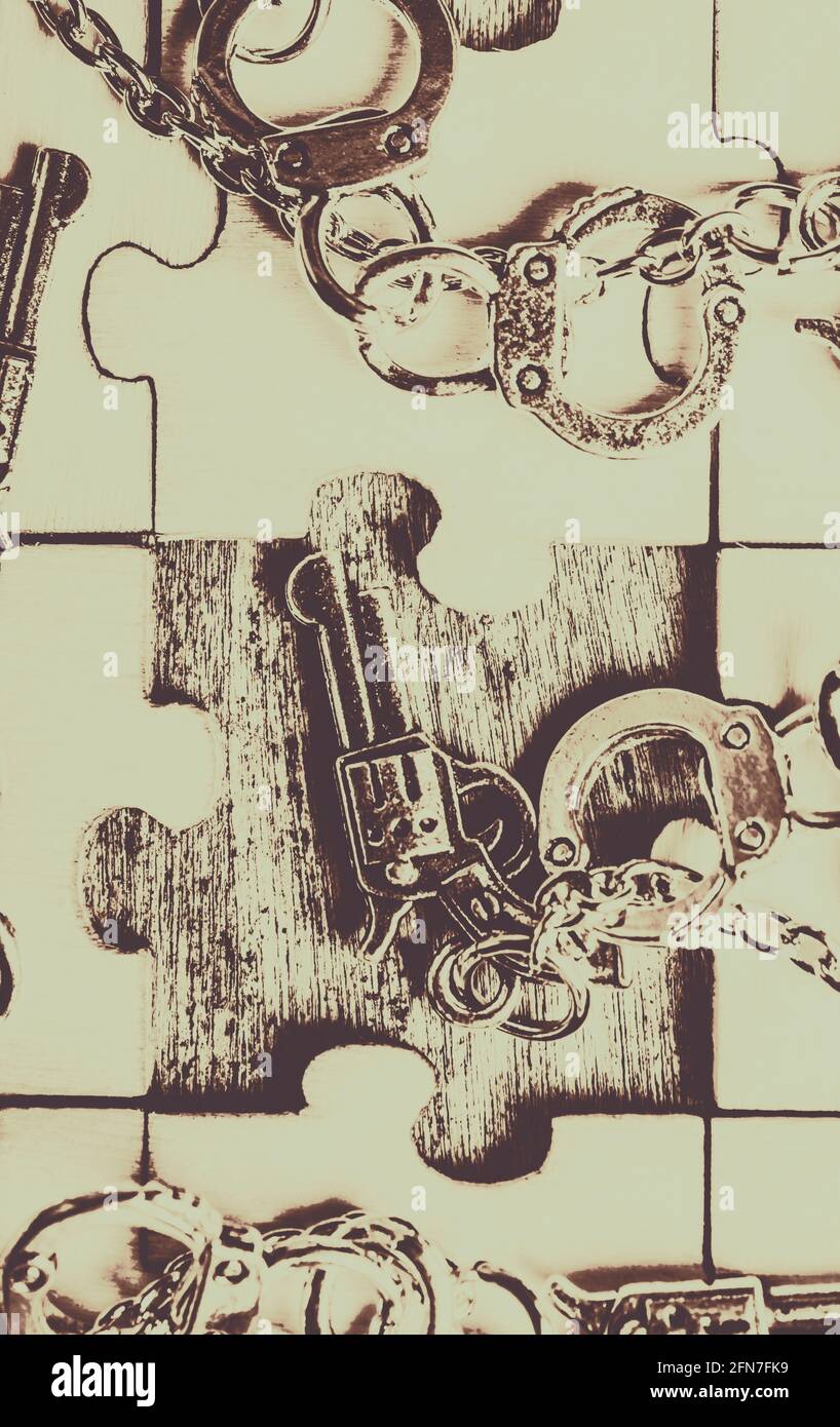 Crime Scene Art High Resolution Stock Photography and Images - Alamy