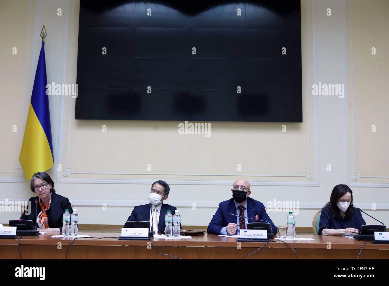 Non Exclusive: KYIV, UKRAINE - MAY 14, 2021 - Head of the ICRC ...