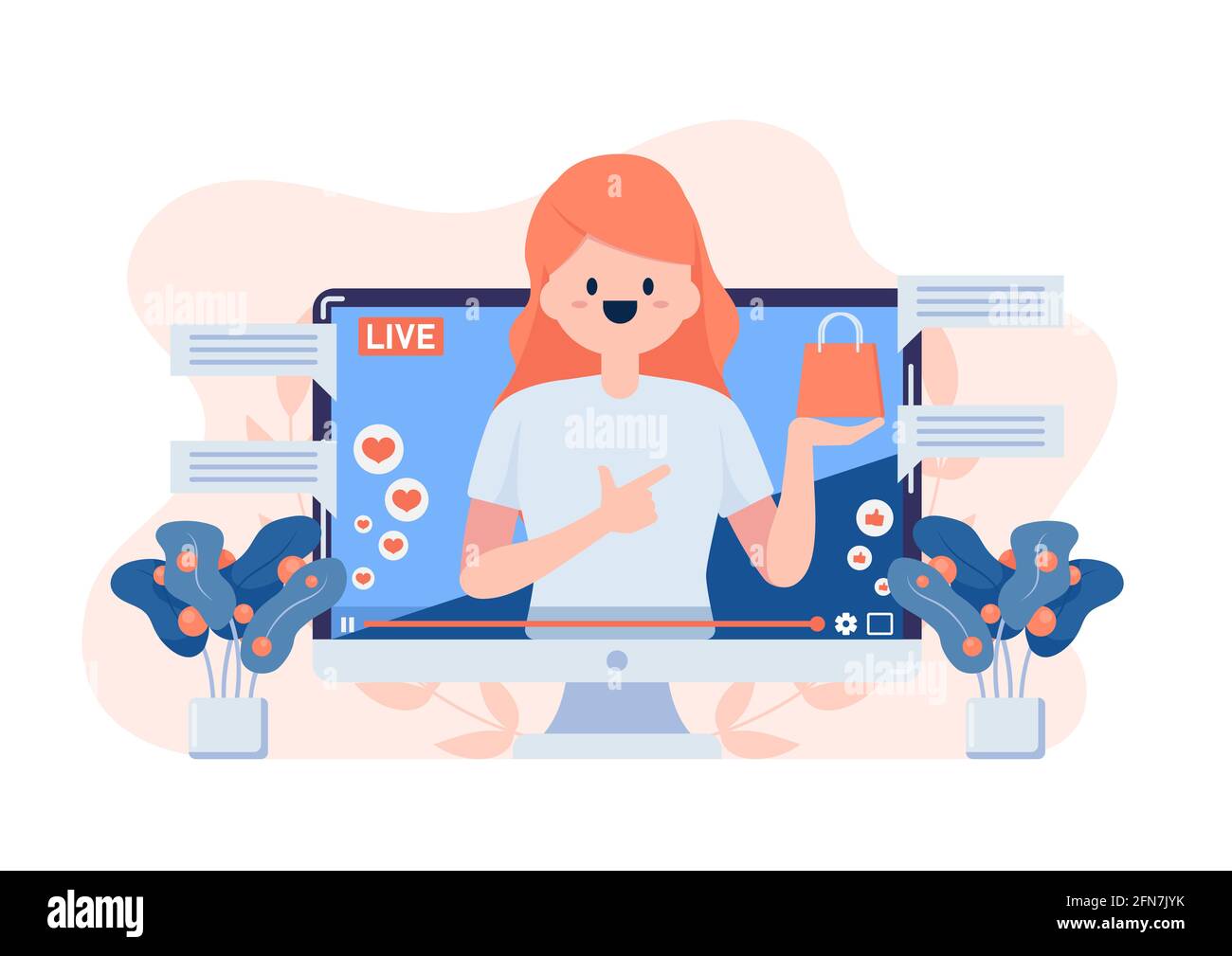 Live selling Stock Vector Images - Alamy