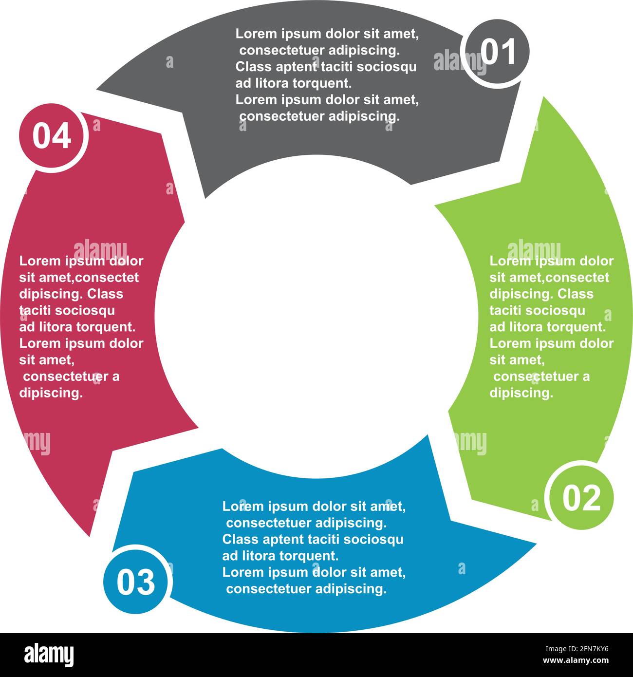 4 step vector element in four colors with labels, infographic diagram ...
