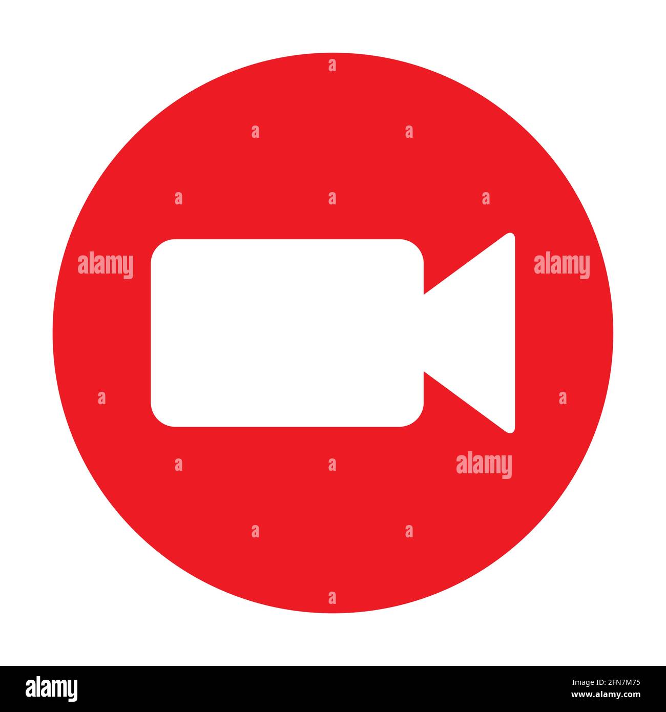 Live streaming icon. Modern vector button design isolated on white ...
