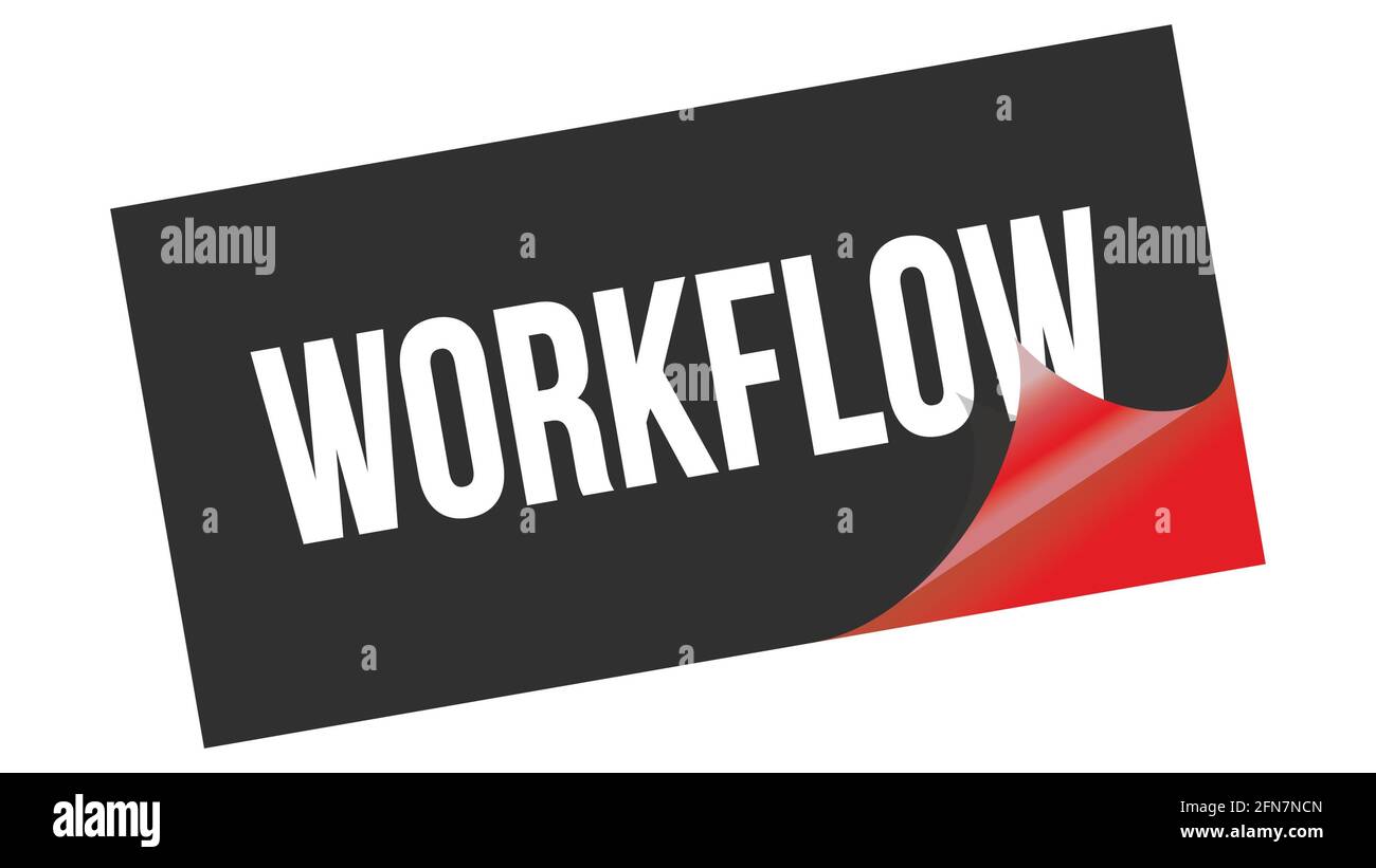 Workflow stamp Cut Out Stock Images & Pictures - Alamy