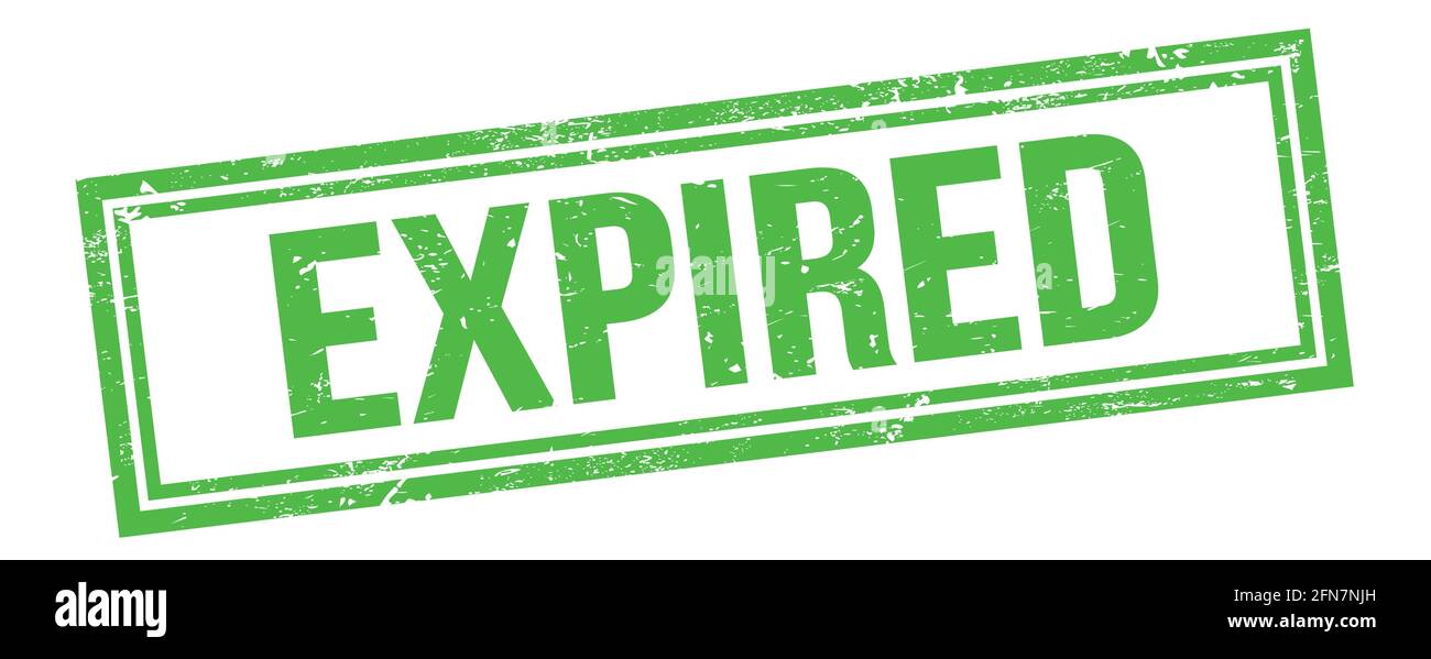 Expired rubber stamp Cut Out Stock Images & Pictures - Alamy