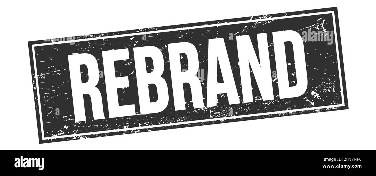 Rebrand stamp Black and White Stock Photos & Images - Alamy