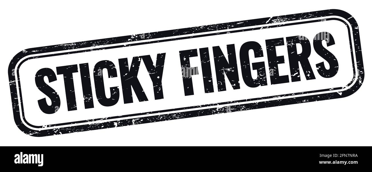 Sticky fingers stamp hi-res stock photography and images - Alamy