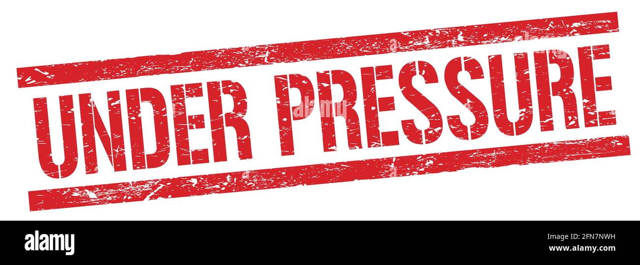 Under Pressure Word High Resolution Stock Photography and Images - Alamy