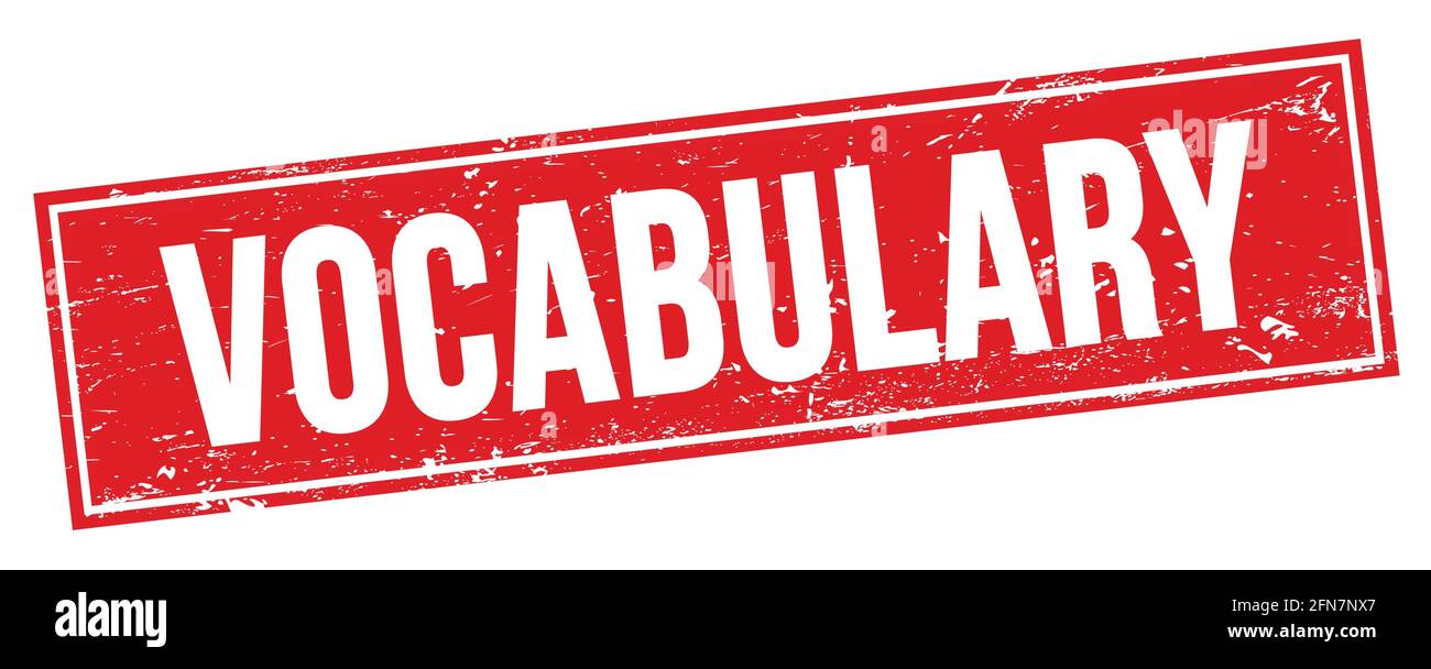 Vocabulary stamp hi-res stock photography and images - Alamy