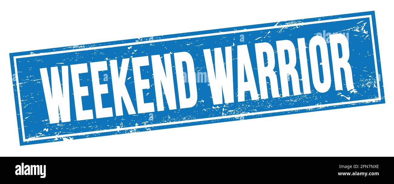 Weekend warrior word hi-res stock photography and images - Alamy