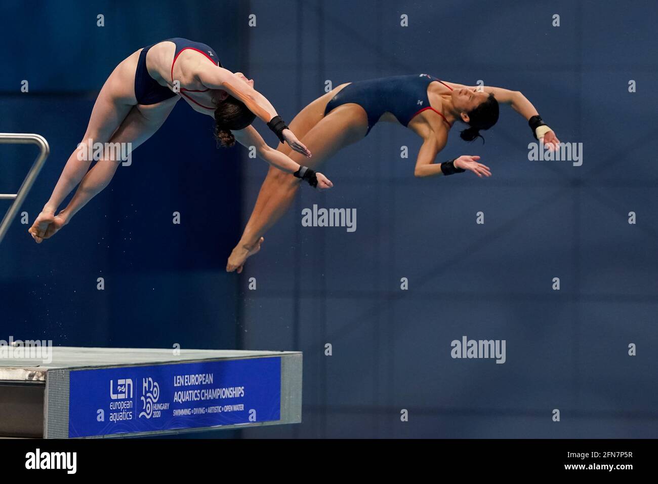 BUDAPEST, HUNGARY - MAY 14: Eden Cheng of Great Britain and Lois ...