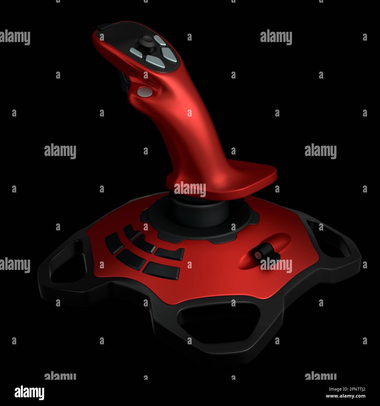 Computer simulation of airplane flight hi-res stock photography and ...