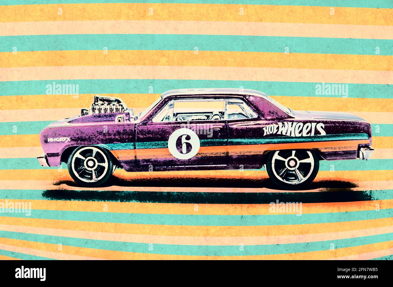 Classic Car Poster High Resolution Stock Photography and Images - Alamy