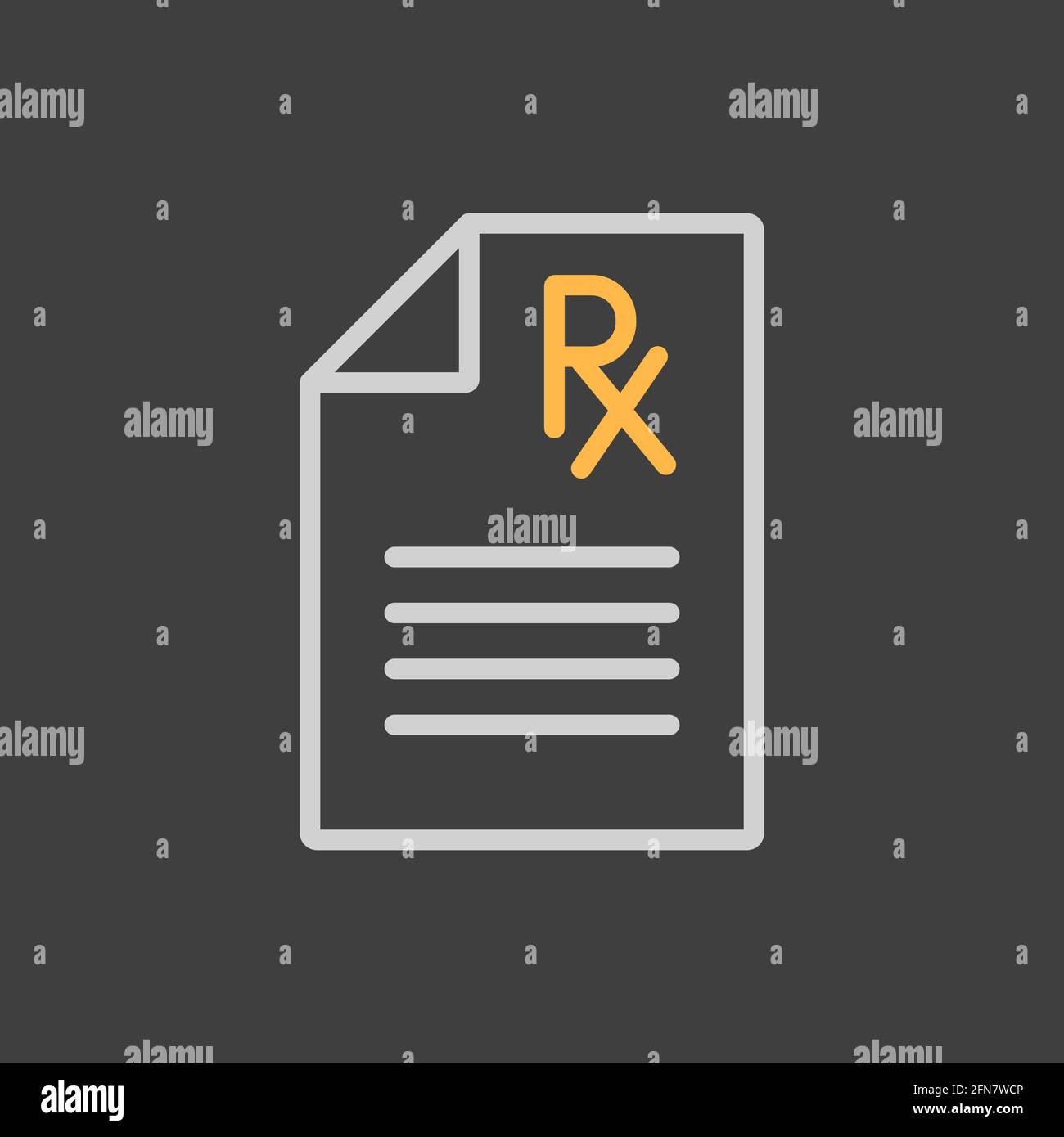 Rx symbol on medicine Stock Vector Images - Alamy