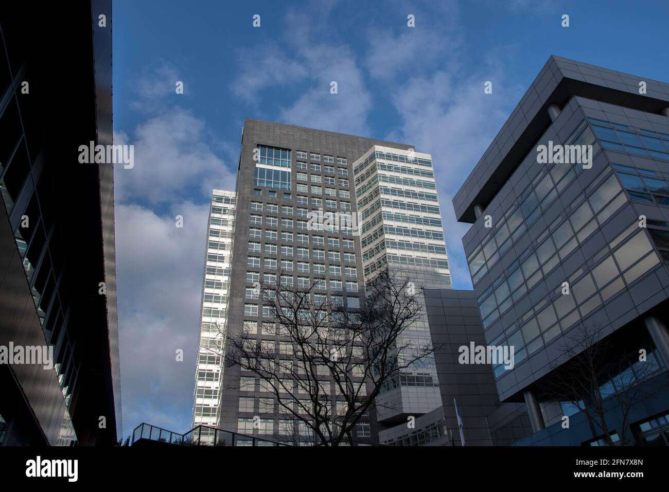 ABN AMRO Bank Headquarters Building At Gustav Mahlerplein Amsterdam The ...
