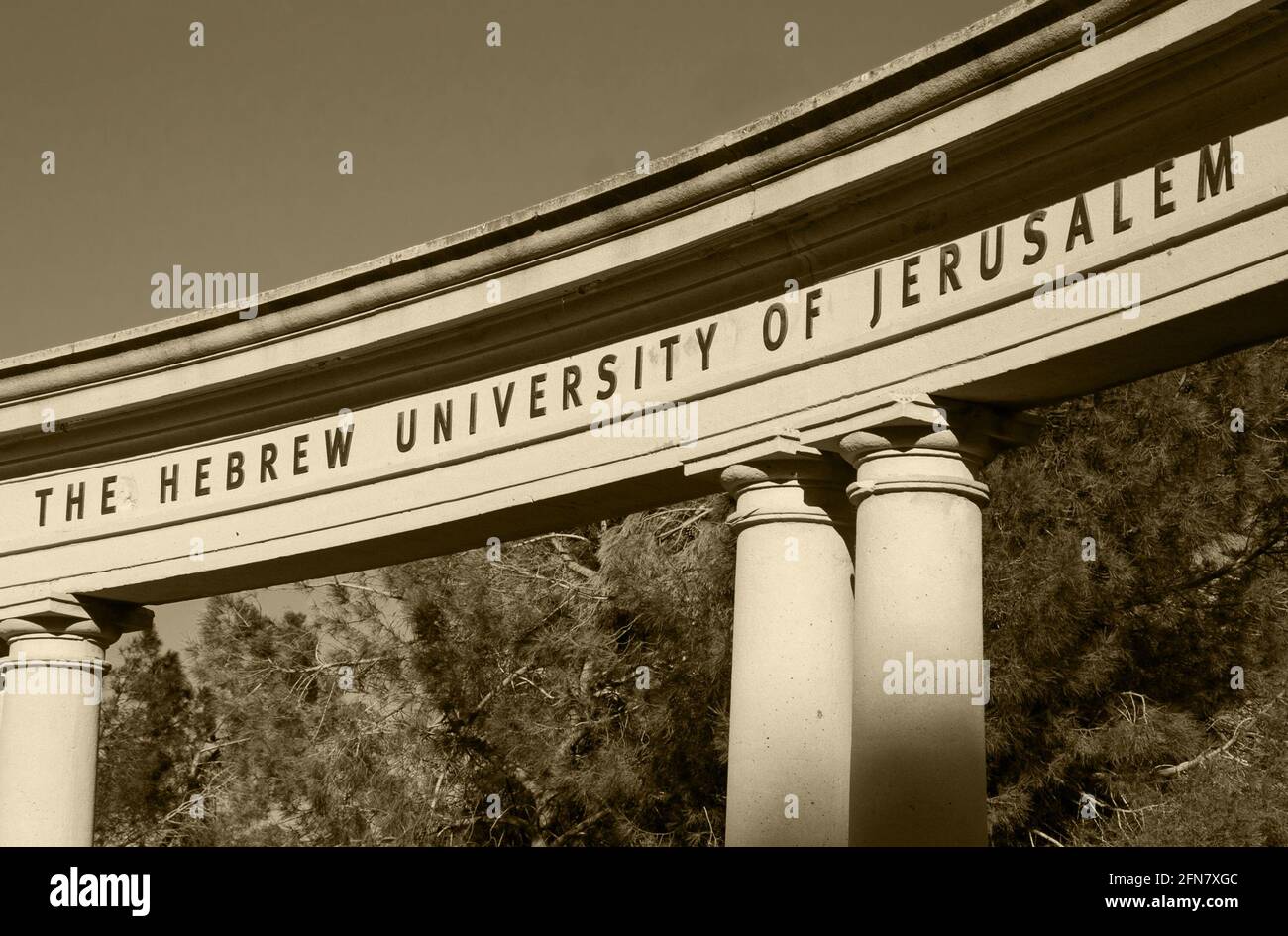 Mount scopus campus hi-res stock photography and images - Alamy