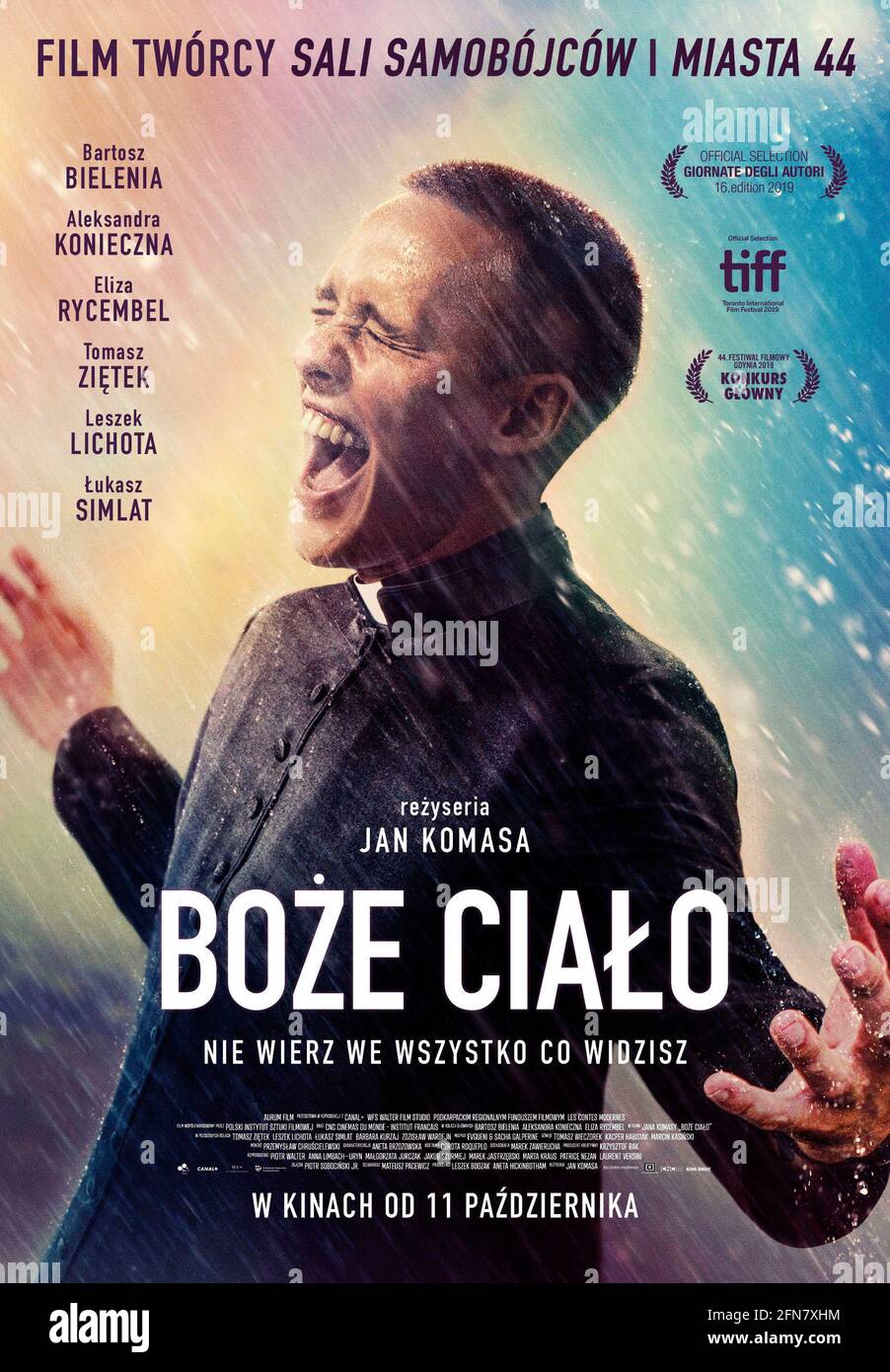 BARTOSZ BIELENIA in CORPUS CHRISTI (2019) -Original title: BOZE CIALO ...