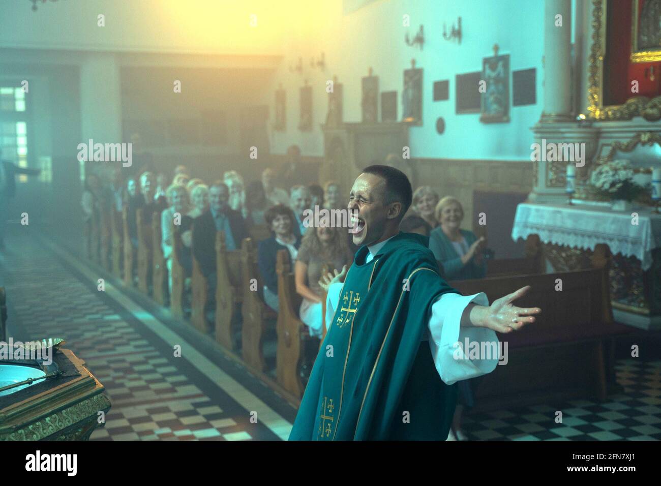 BARTOSZ BIELENIA in CORPUS CHRISTI (2019) -Original title: BOZE CIALO ...