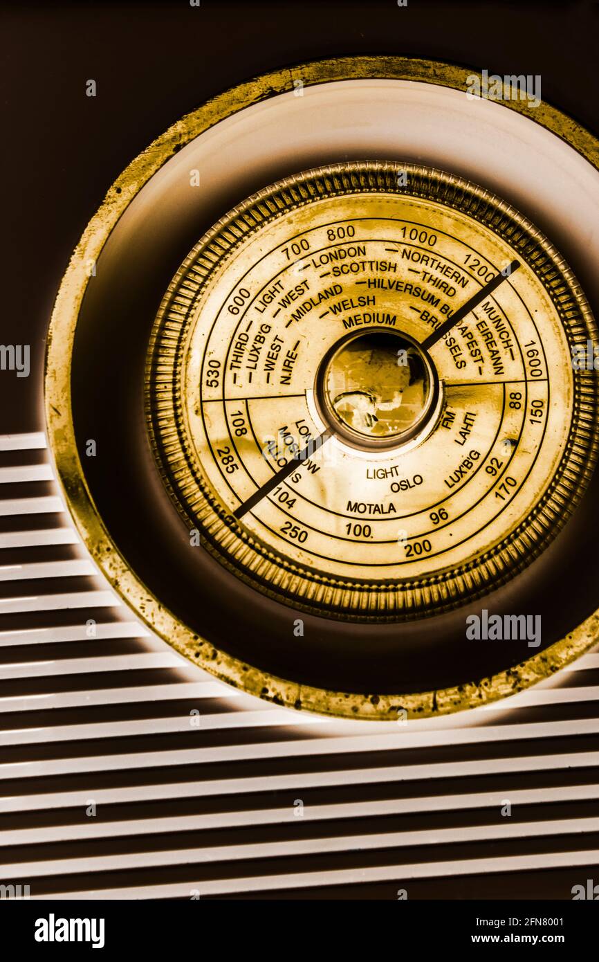 Broadcast Dial High Resolution Stock Photography and Images - Alamy
