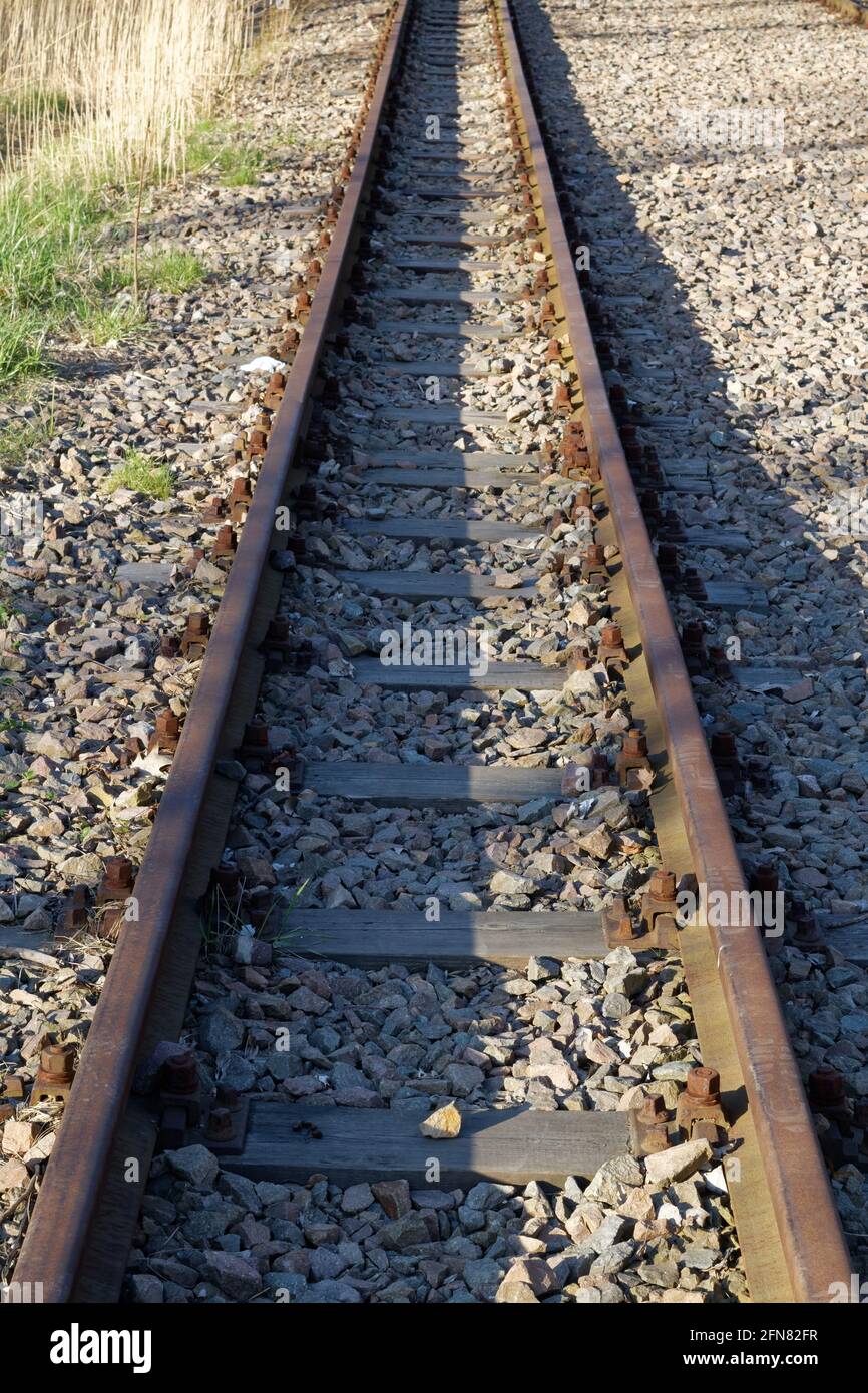 Abandoned narrow gauge railroad track hi-res stock photography and ...