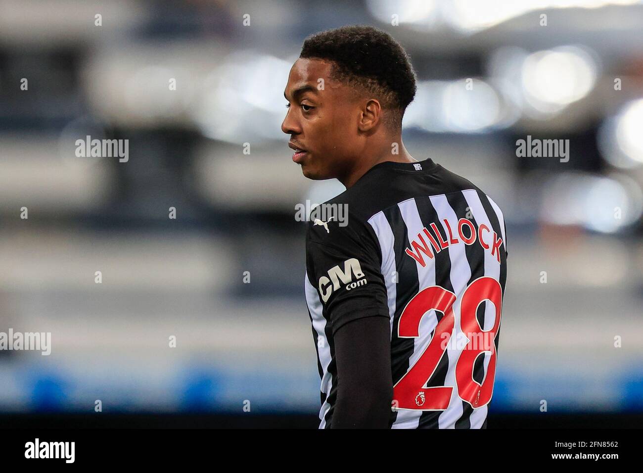 Joe Willock #28 of Newcastle United during the game Stock Photo - Alamy