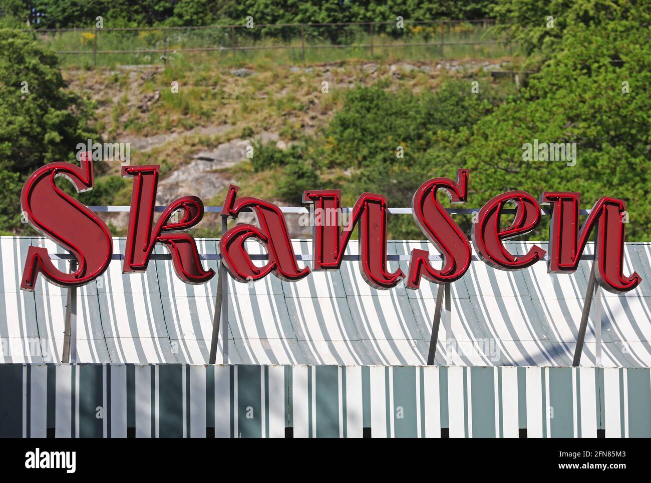 Skansen logo hi-res stock photography and images - Alamy
