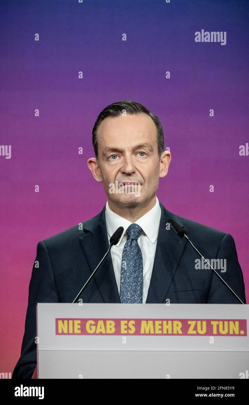 Berlin, Germany. 15th May, 2021. Volker Wissing, Secretary General of ...