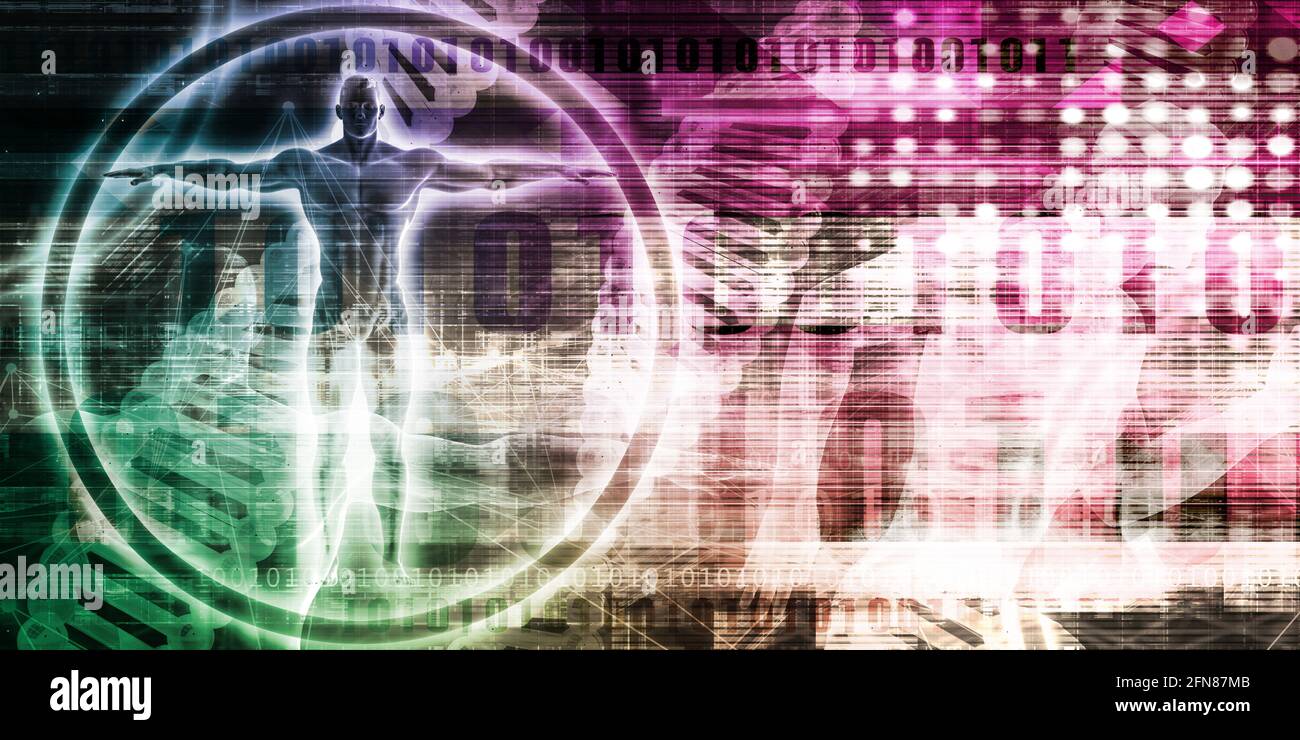 Medical Science with Modern Technology as Art Stock Photo - Alamy