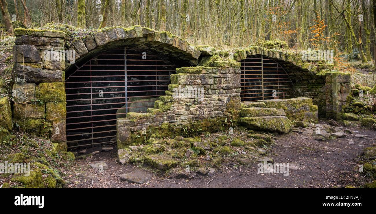 Abandoned stables as part of ruinous Blackhurst Mansion, Brinscall ...
