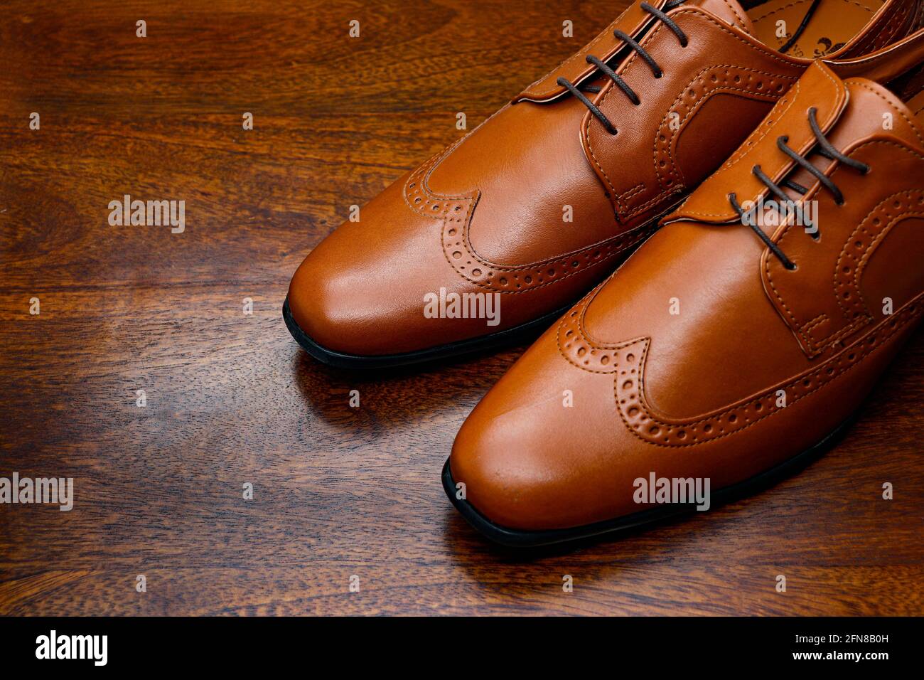 Formal shoe closeup Stock Photo - Alamy