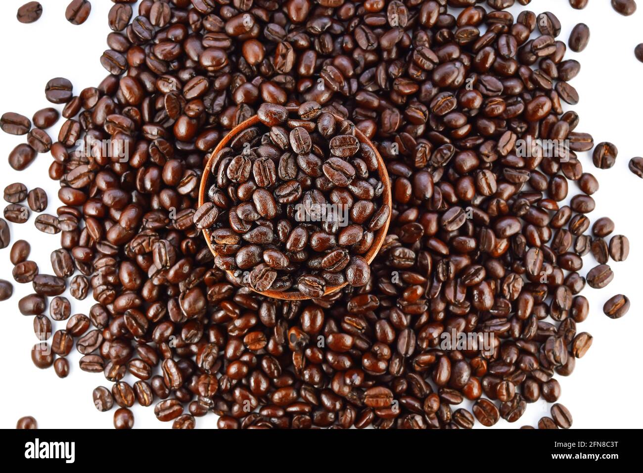 coffee beans, composition of coffee beans, coffee beans background ...