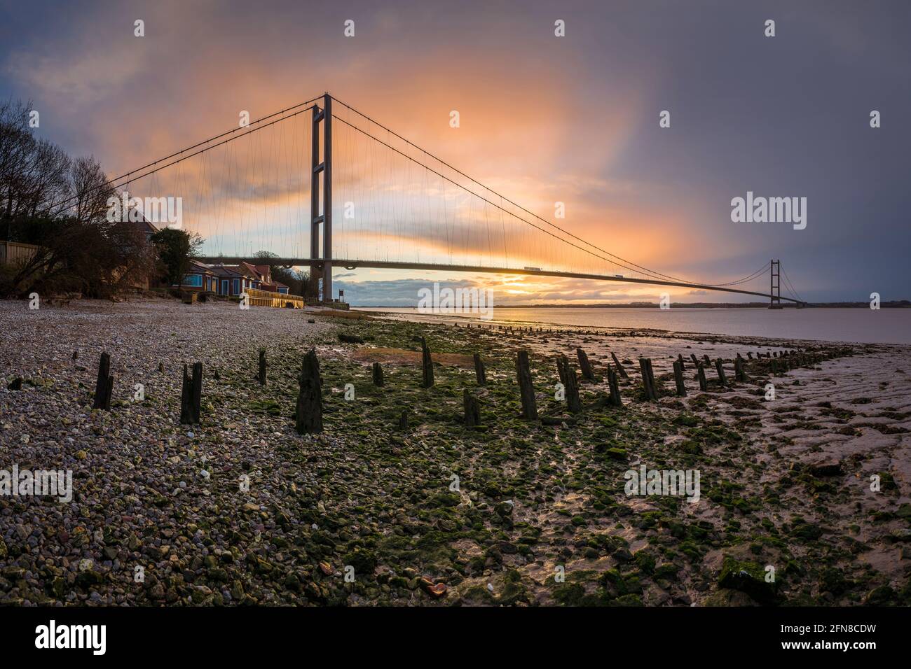 Humber bridge panorama view hi-res stock photography and images - Alamy