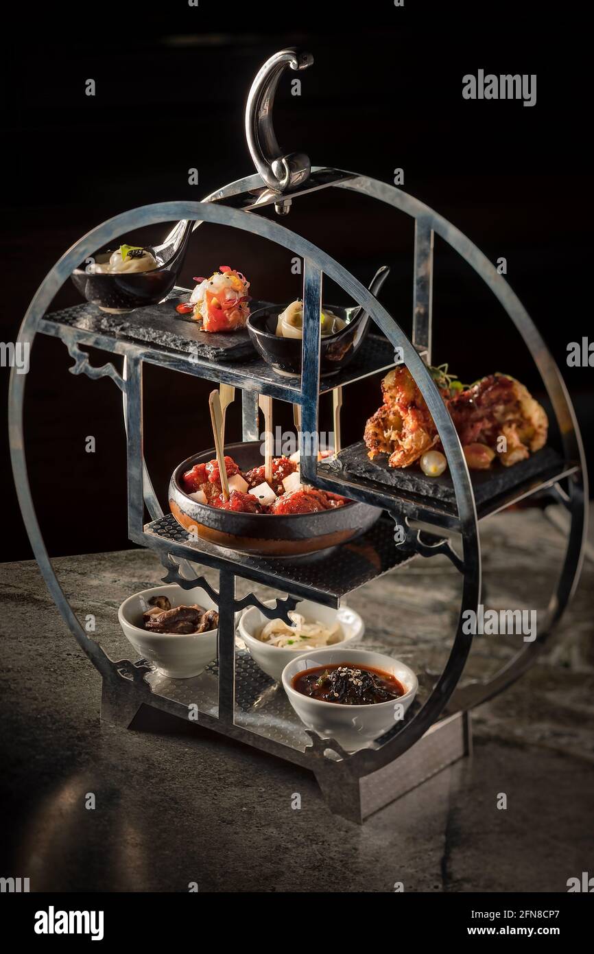 Dish korean food set hi-res stock photography and images - Alamy