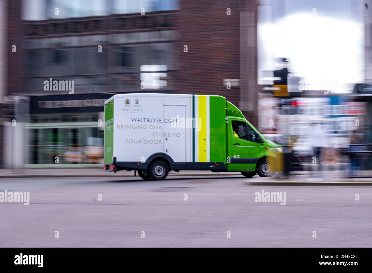 Waitrose delivery van hi-res stock photography and images - Alamy
