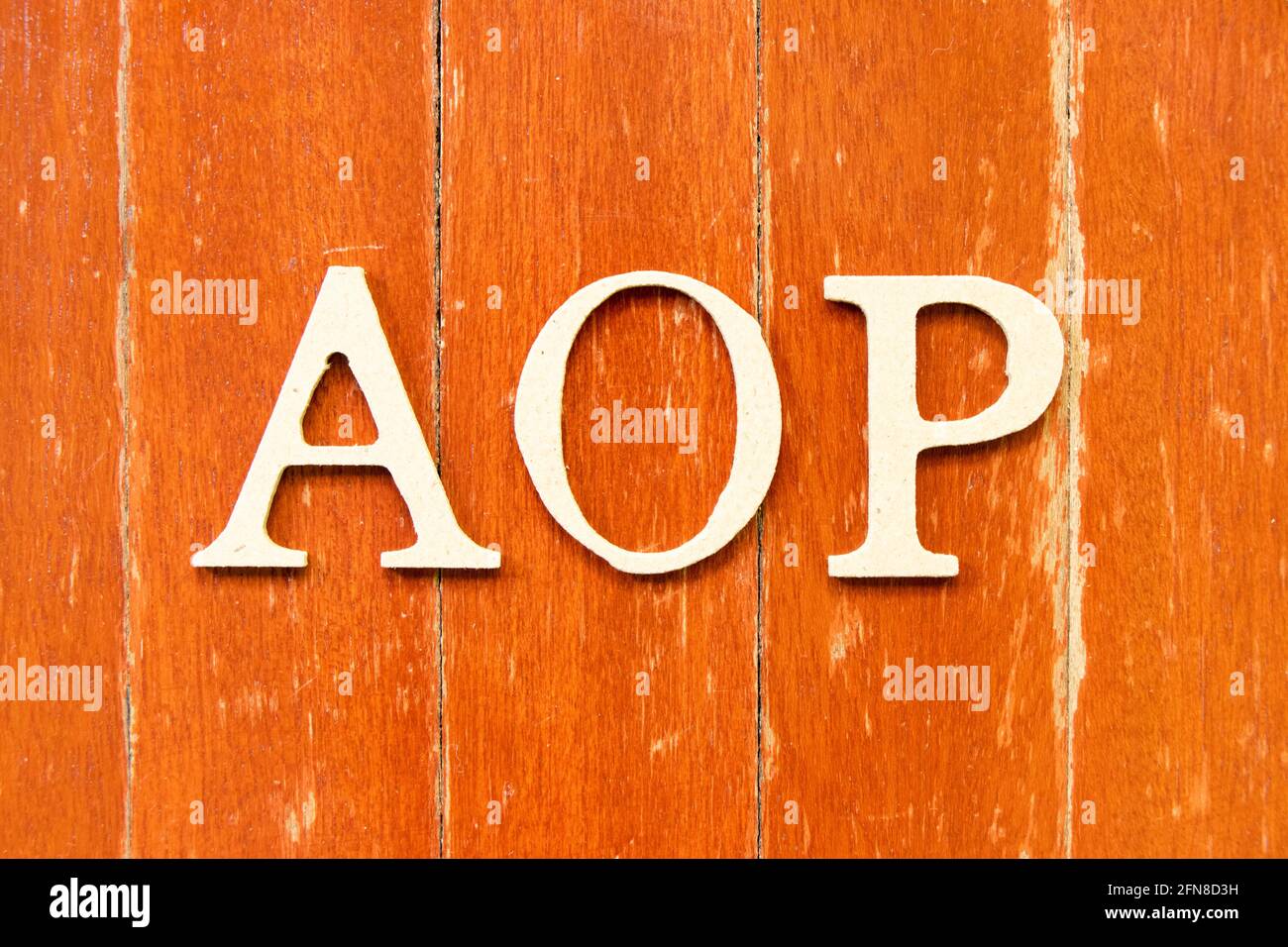 Alphabet letter in word AOP (abbreviation of Annual Operating Plan or ...