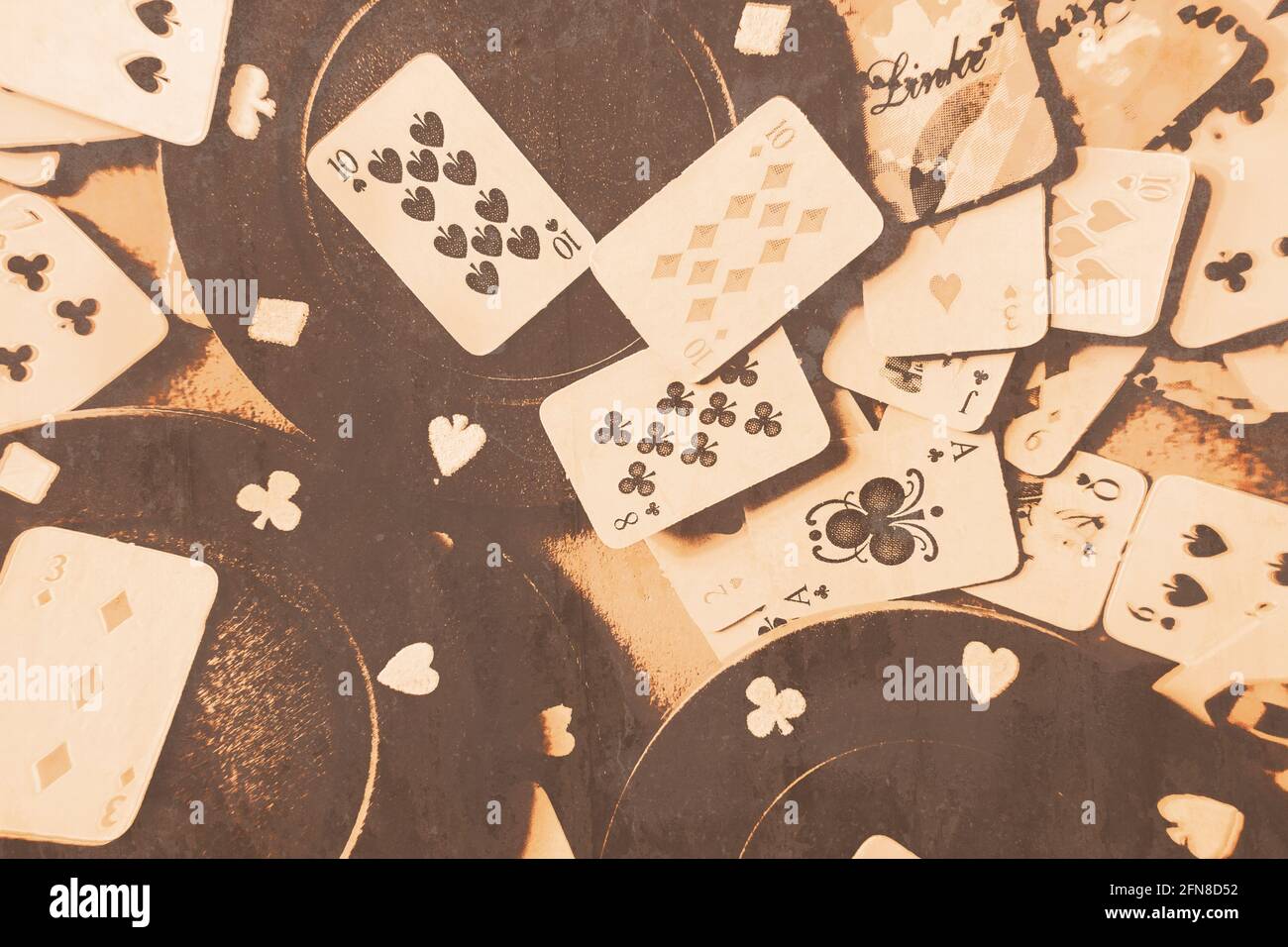 Western Saloon Poker High Resolution Stock Photography and Images - Alamy