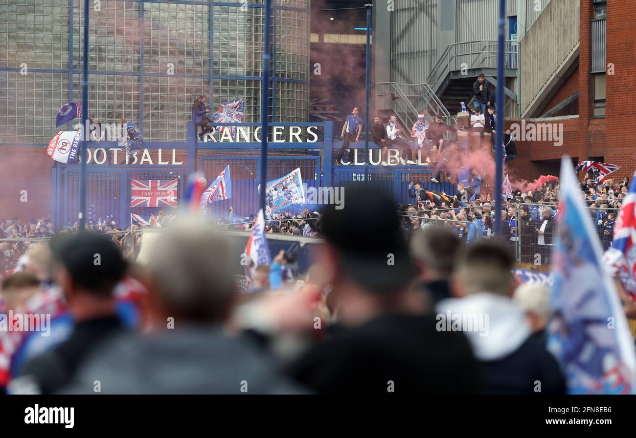 Rangers stadium gates hi-res stock photography and images - Alamy