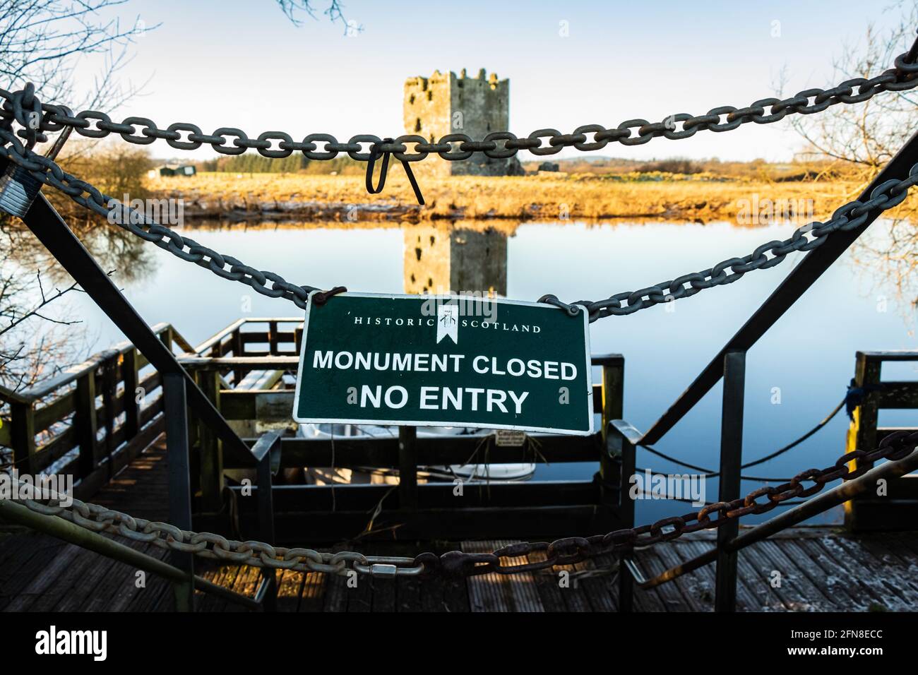 Castle Douglas, Scotland - 28th December 2020: Historic Scotland ...