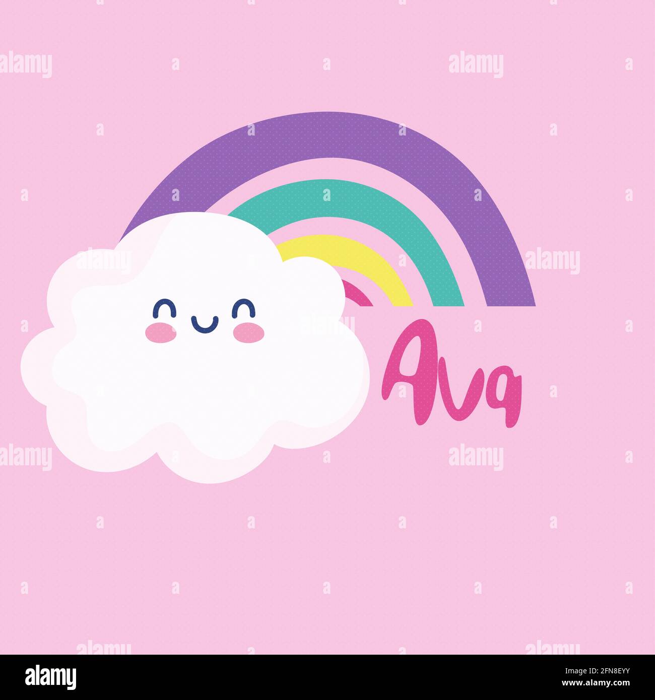 Ava name design hi-res stock photography and images - Alamy