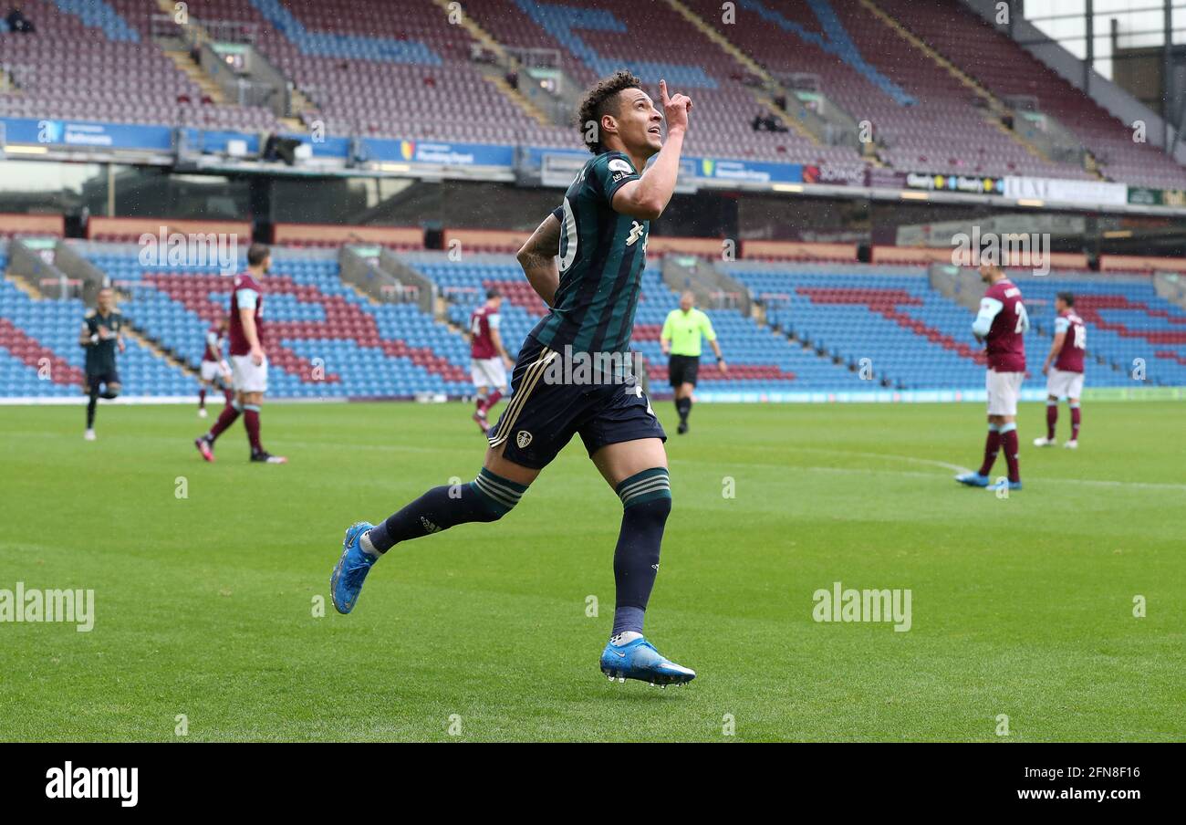 Leeds United's Rodrigo celebrates scoring their third goal of the game ...