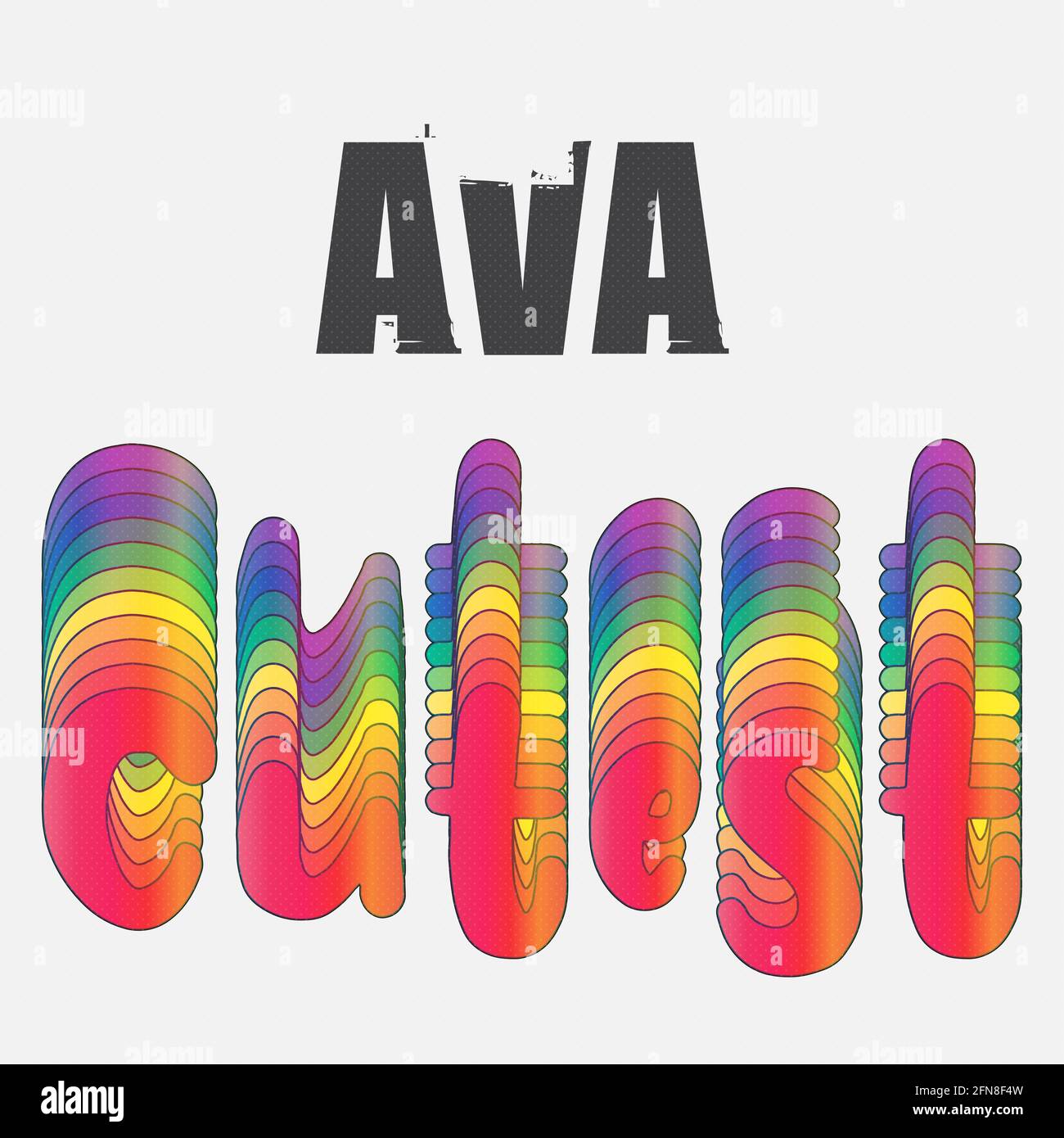 Ava Name Coloring Pages