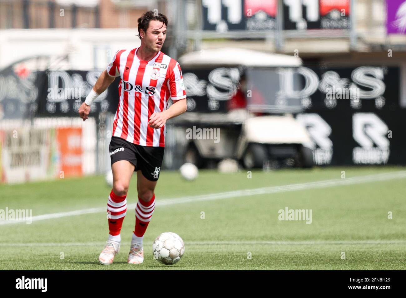 ROTTERDAM, NETHERLANDS - MAY 13: Dirk Abels of Sparta Rotterdam during ...