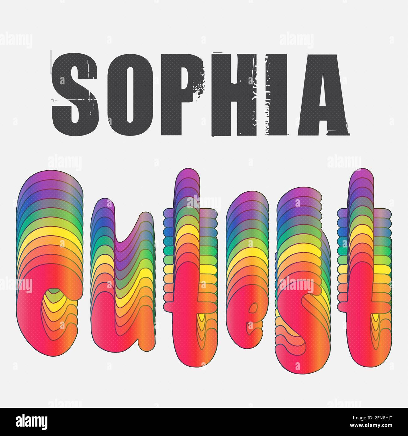 sophia girl name Stock Photo - Alamy