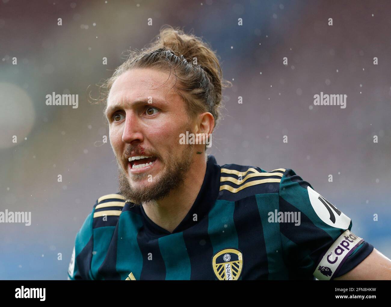 Burnley, UK. 15th May, 2021. Luke Ayling of Leeds United during the ...