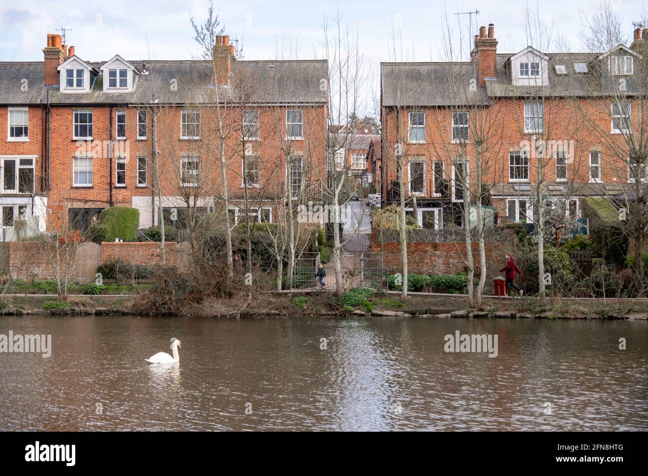 Dorking, Surrey UK: Residential houses in beautiful market town in the ...