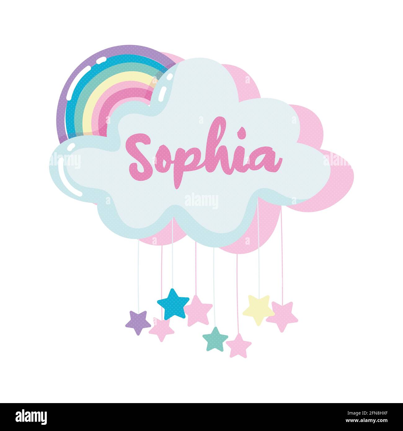 Sophia Name Design Cut Out Stock Images Pictures Alamy