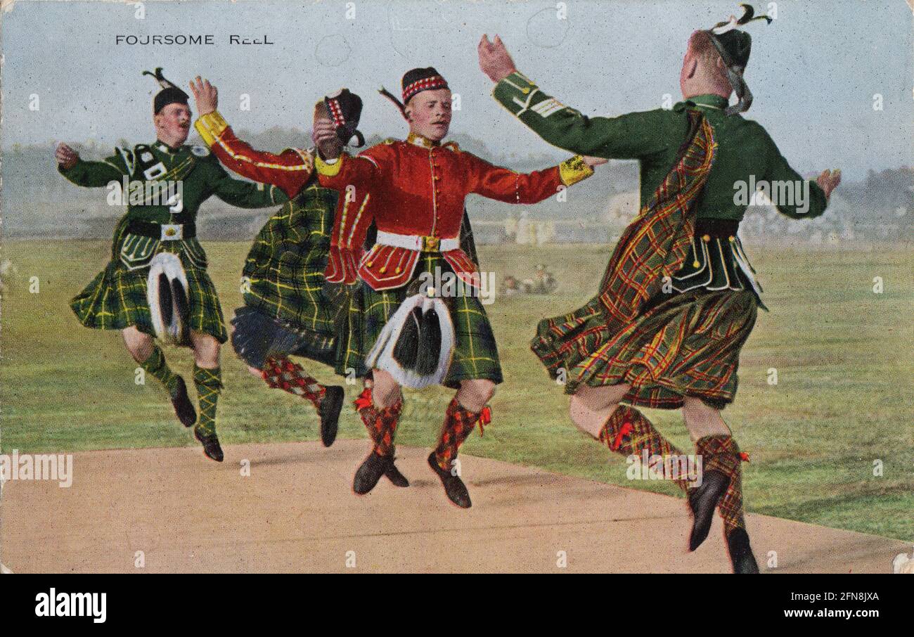 Male highland dancer hi-res stock photography and images - Alamy