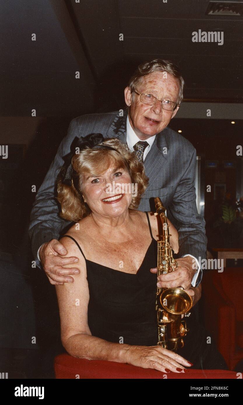 Bob Wilber and Joanne 'Pug' Horton Blackpool Jazz Party 2007 Stock ...