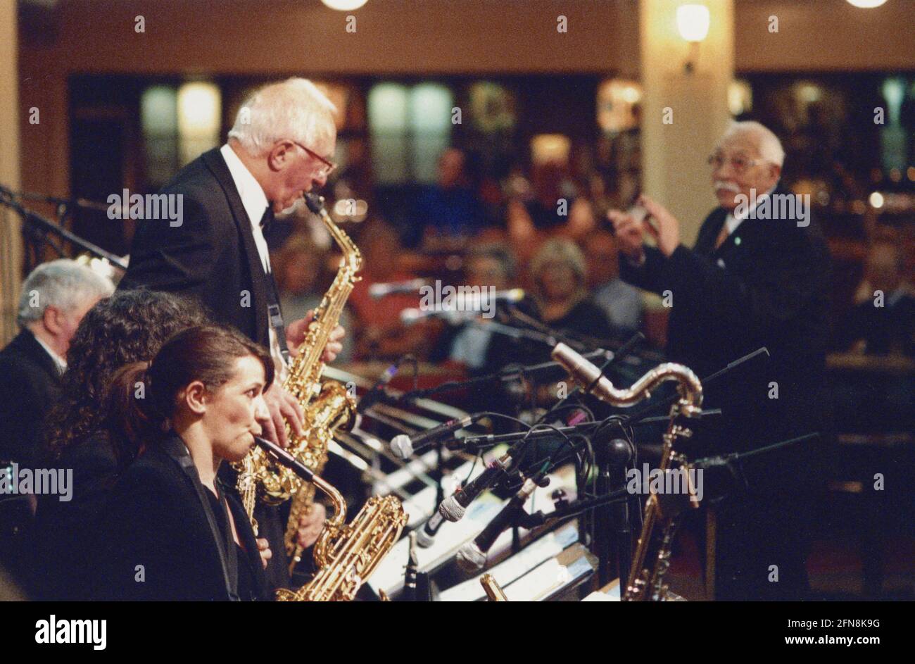 Roy Wiillox, Stan Reynolds Big Band, New Milton, 2008 Stock Photo - Alamy