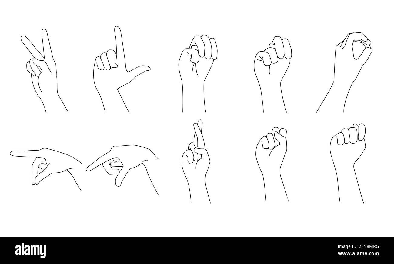 Human skin line art hi-res stock photography and images - Alamy